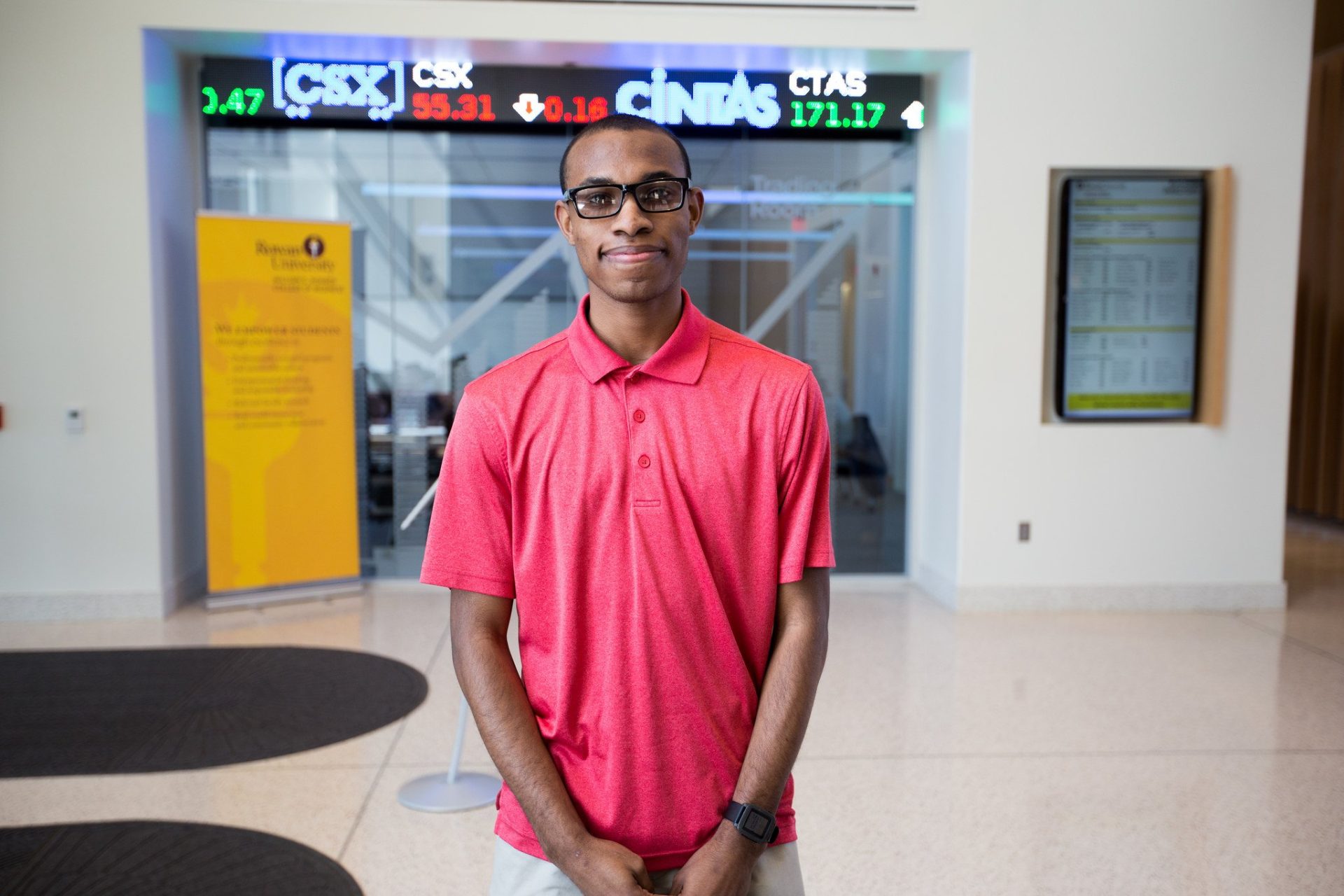 Sophomore Finance Major Davon Dickson - Rowan Blog
